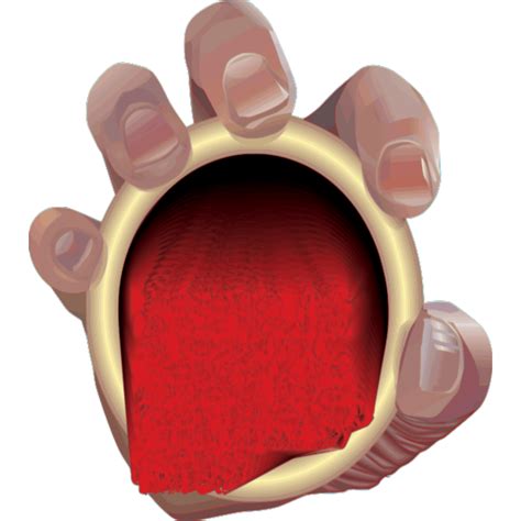 Hand Grasping Free SVG