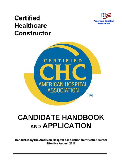 Aha Chc Handbook Pdf Professional Certification Test Assessment
