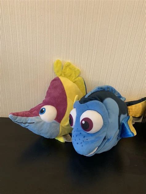 Disney Store Finding Nemo Tad And Dory Plush Toys £12 00 Picclick Uk
