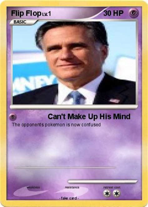 Pokémon Flip Flop Cant Make Up His Mind My Pokemon Card