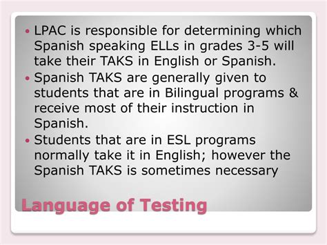 Ppt Language Proficiency Assessment Committees Lpac Powerpoint Presentation Id 4213443