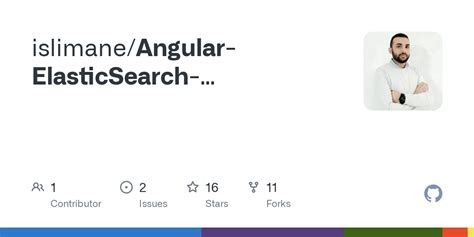 Github Islimaneangular Elasticsearch Dashboardinterface