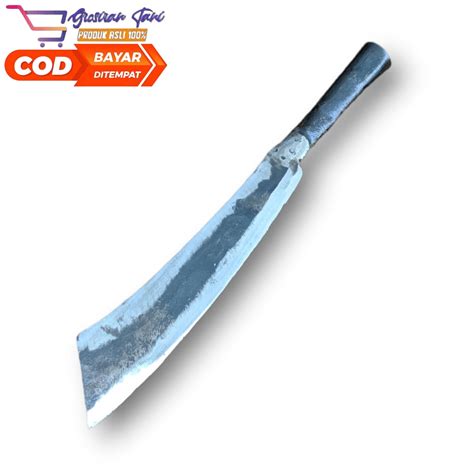 Golok Baja Per Tebang Bambu Dan Pohon Golok Full Besi Tanpa Sambungan