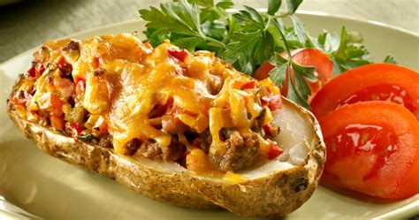 Taco Stuffed Baked Potatoes 52 Minutes Recipe