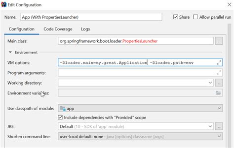 Java Intellij Spring Boot Propertieslauncher Stack Overflow