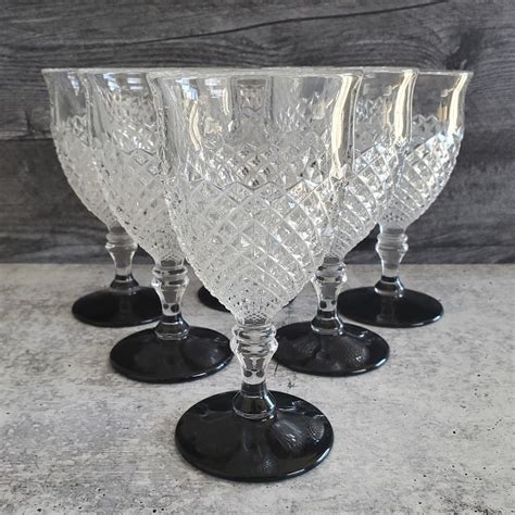 Hobnail Glasses Etsy