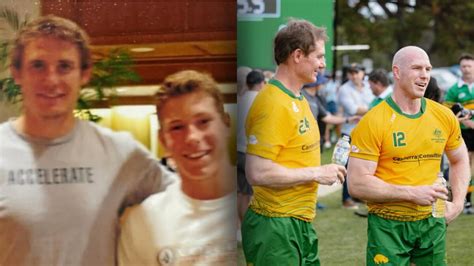 Wallabies Greats David Pocock And Stephen Larkham Team Up The