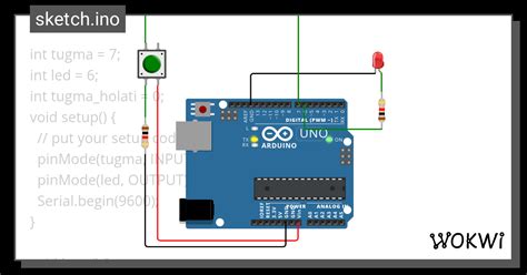 Tugma Wokwi Esp32 Stm32 Arduino Simulator