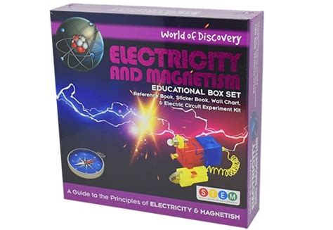 Electricity And Magnetism Educational Box Set World Of Discovery Stem