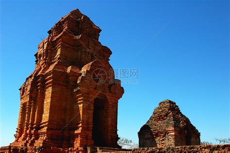 越南历史遗迹的废墟王国建筑学文化蓝色旅行宝塔地标寺庙建筑旅游高清图片下载 正版图片321283880 摄图网