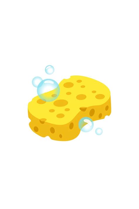 🧽 Sponge Emoji In 2024 Emoji Sponge Bubbles