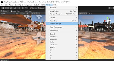 UnityMeshEffectsを使ってVroidモデルに武器を持たせて動かし撮影しよう たぬの技術のメモ帳