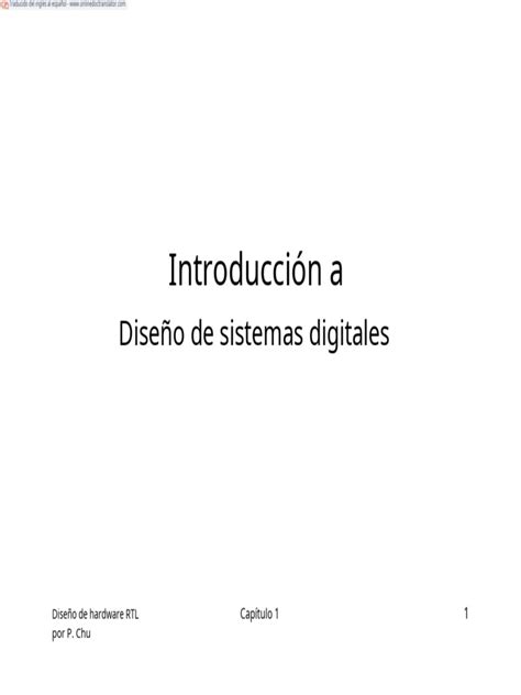 Resumen P Chu Introduccion Rtl Pdf Arreglos De Compuertas