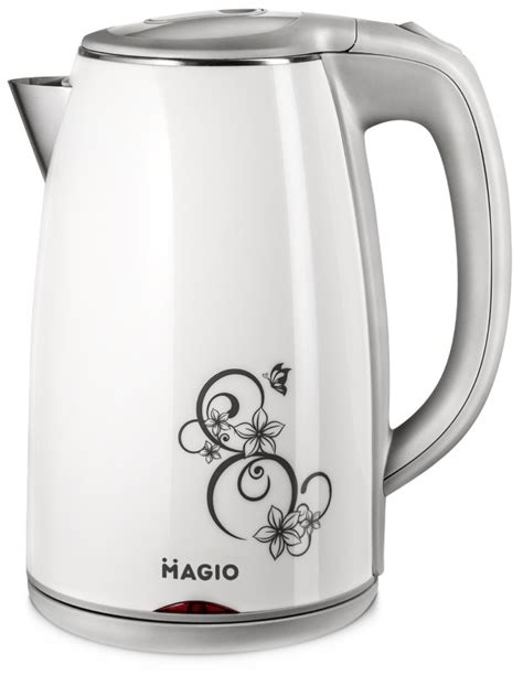 Электрочайник Magio MG-512 1.7 Л Белый / Серый — Купить Недорого на ...