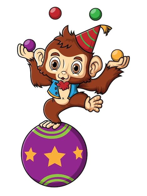 Circus Monkey Cartoon