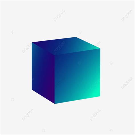 Gradient Geometric Shapes Vector Hd Png Images Cube 3d Geometric Shape