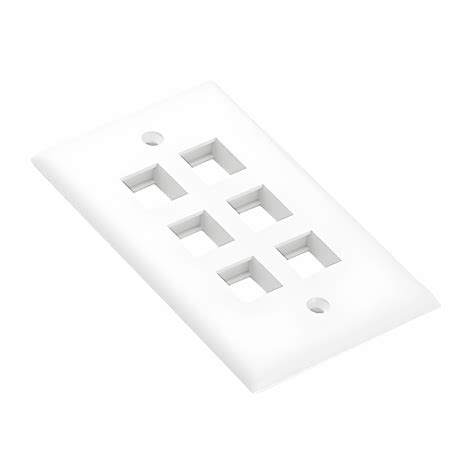 Faceplate Wallplate Modular Onefiberid