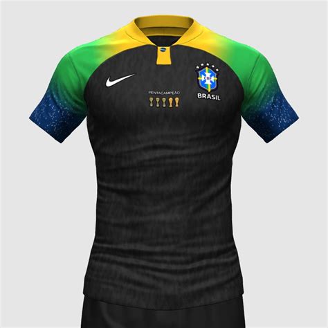 Brazil Away Concept FIFA Kit Creator Showcase