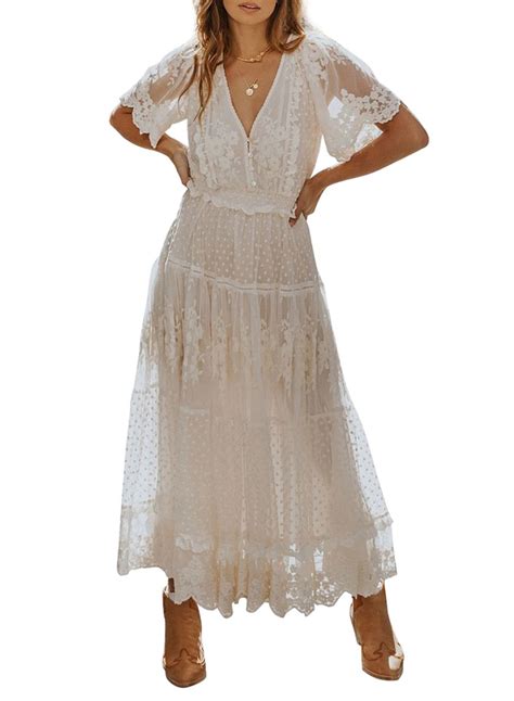 Arrives By Wed Mar 16 Buy Dokotoo Womens White V Neck Short Sleeve