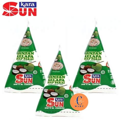 Sunkara Kerucut 65 Ml Sun Kara Santan Kelapa Cair And Santan Bubuk Lazada Indonesia