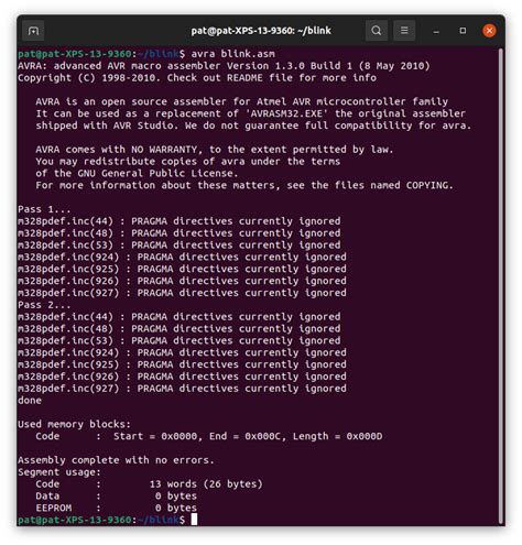 program avr with arduino uno