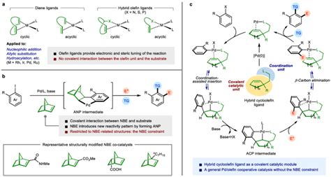 Olefin Ligands And Co Catalysts A Olefins Serve As Stirring Ligands
