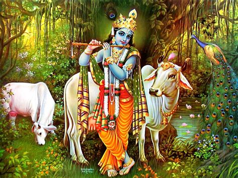 Hindu God Krishna