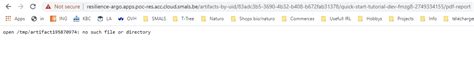Cannot Access Artifacts For An Archived Workflow From The Ui Issue