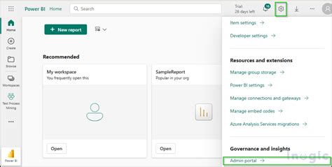 Add Process Mining Report In Power Bi Workspace Microsoft Dynamics 365 Crm Tips And Tricks