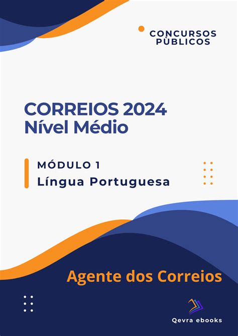agente dos correios 2024 módulo 1 língua portuguesa nível médi