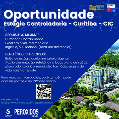 Peróxidos Do Brasil No Linkedin Faça Parte Da Equipe De Estagiários