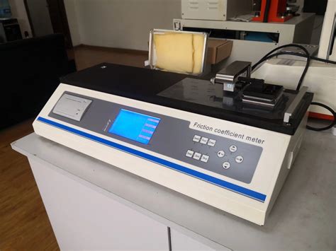 Digital Plastic Film Cof Tester Inclined Surface Static Coefficient Of Friction Tester