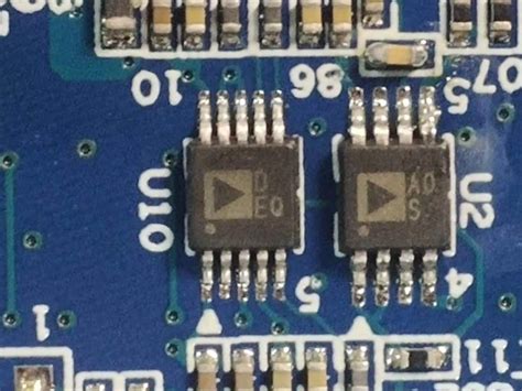 Integrated Circuit Ic Identification Analog Devices Ic With Top