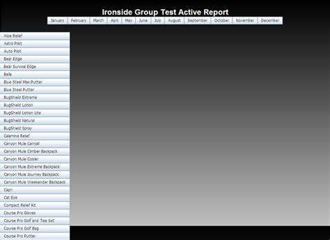 Best Practices In Getting Started With A Pixel Perfect Ibm Cognos Active Report Ironside Group