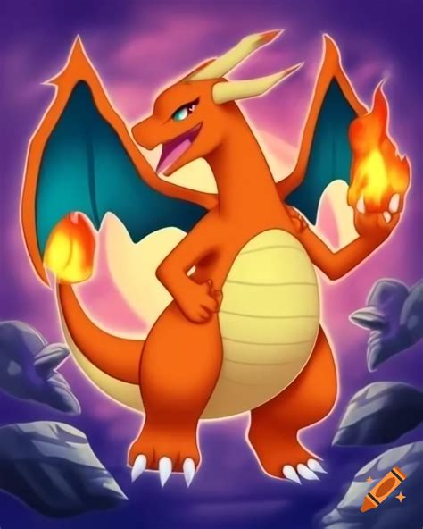 Charizard Popular Pokemon Character On Craiyon
