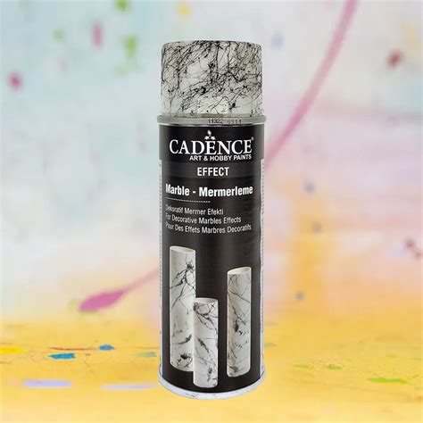 Marble Effect Spray Paint Highlight Crafts