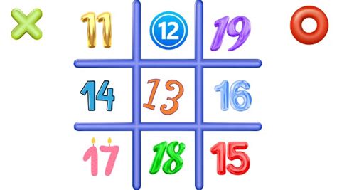 Numbers Tic Tac Toe Genially