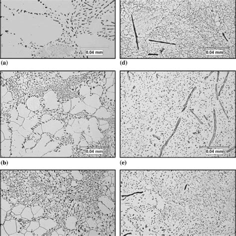 Microstructure Of As Cast Binary Sn Zn Alloys A SnZn4 5 B SnZn9
