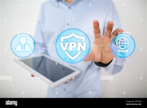 Vpn Virtual Private Network Protocol Cyber Security And Privacy Connection Technology