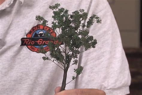 How To Make Model Railroad Trees For Your Landscape Model Railroad Academy