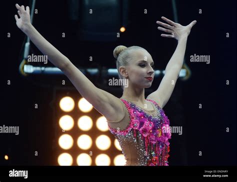 Minsk Belarus 3rd May 2015 Yana Kudryavtseva Of Russia A Gold