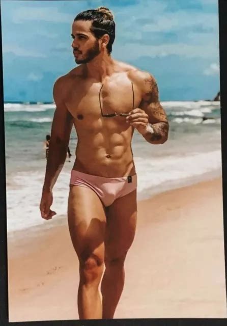 Photo Hot Sexy Stud Muscular Shirtless Hunk Male On A Bike Man 4x6