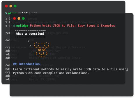 Python Write Json To File Easy Steps And Examples
