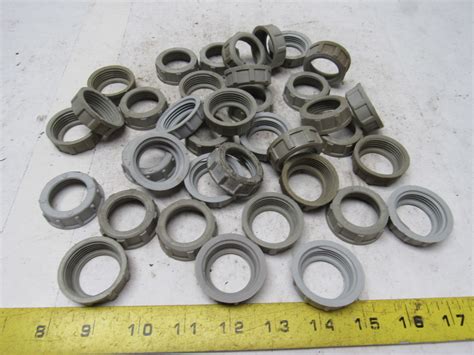 1 Plastic Insulating Conduit Bushing Rigid Metal Imc Lot Of 38