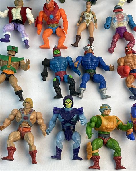 Sold Price Vintage 1980s Mattel Lot Of 21 Misc Original Masters Of