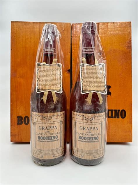 Bocchino 1974 Grappa Stravecchia Riserva Della Cantina Privata