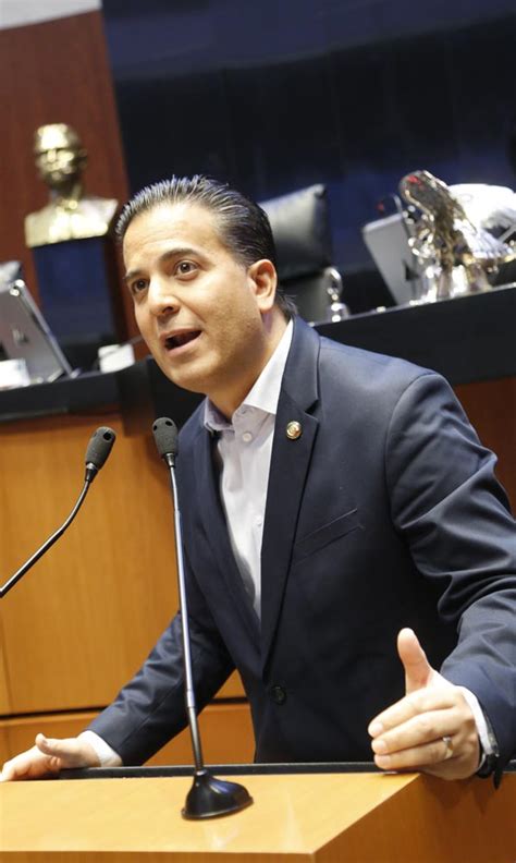 Senador Damián Zepeda Vidales Para Referirse En Contra Del Dictamen