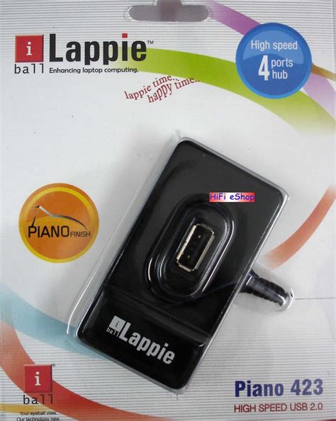 Iball Lappie Piano 423 Hub 2 0 Usb 4 Port