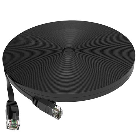 Cat 6 Ethernet Cable 1000m Network Slim Long Flat Internet Lan Patch Cord Cat6 Solid High