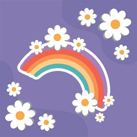 Padroes De Flores Hippies